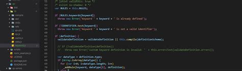 Webpack Broken By Ajv690 Custom Keyword Definition Is Invalid Dataerrors Should Be
