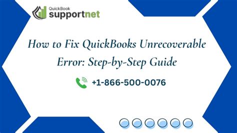 Ppt How To Fix Quickbooks Unrecoverable Error Step By Step Guide Powerpoint Presentation Id