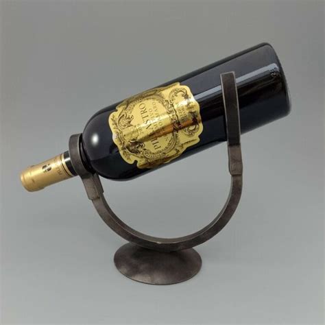 Blacksmith Made Wine Bottle Holder The British Craft House