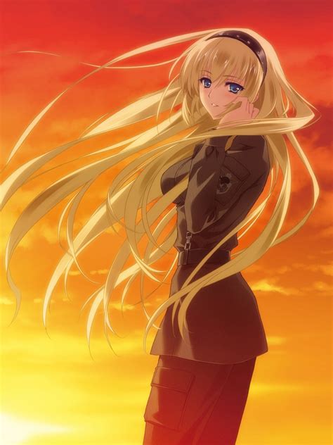 マブラヴシュヴァルツェスマーケン【アイリスディーナ・ベルンハルト】carnelian 壁紙