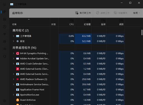 預設windows顏色想要深色，預設應用程式顏色想要淺色，但工作管理員顏色怪怪的，我該怎麼辦 microsoft 社群