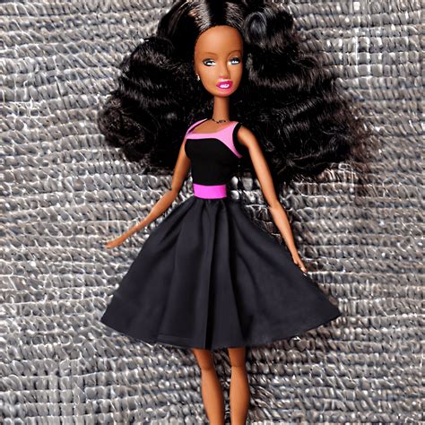 Beautiful Barbie Doll Fashionista In Pink · Creative Fabrica