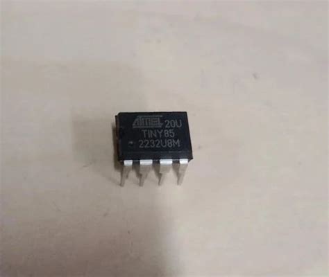 attiny85 20pu 8 bit avr microcontroller dip 8 package at rs 139 99