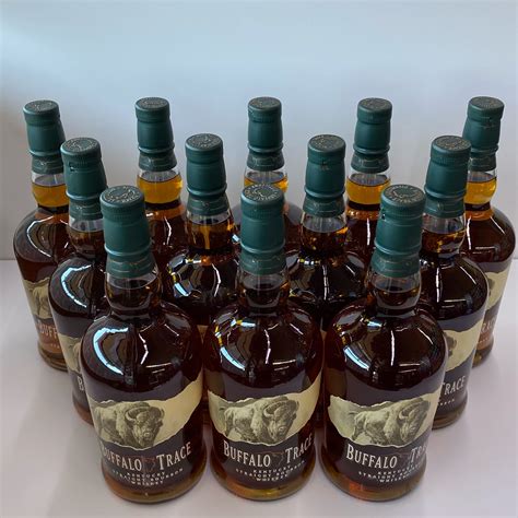 Buffalo Trace Bourbon Whiskey 12 Bottle Case Deal 750 Ml Bobs