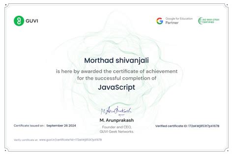 Shivanjali Morthad On Linkedin Javascript Webdevelopment