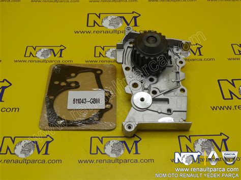 Renault Dacıa Duster, Laguna 2, Clıo 2 Su Pompası 210100753R - NOM OTO