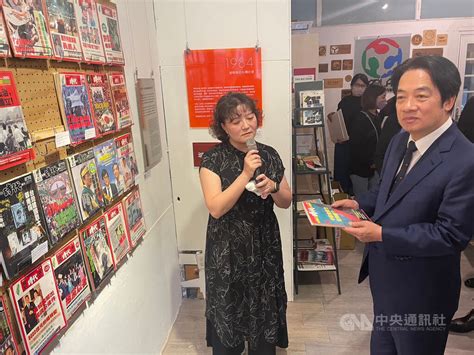 參觀鄭南榕足跡巡展 副總統：新使命是守護台灣 政治 中央社 Cna