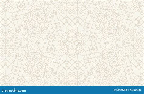 Vintage Seamless Monochrome Geometrical Pattern Stock Vector Illustration Of Monochrome