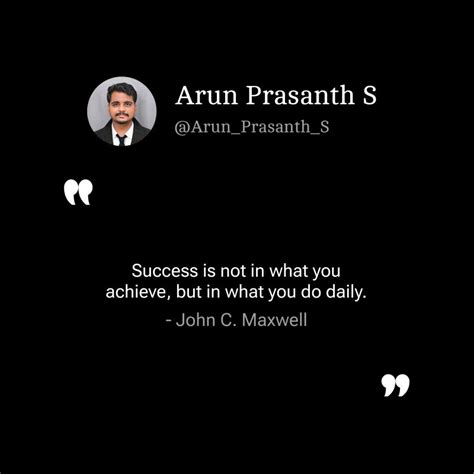 Arun Prasanth S On Linkedin Trusttheprocess Dailyhabits Motivation