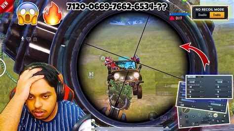 🔥 Best Zero Recoil Sensitivity Settings And Control Code For Gyro And Non