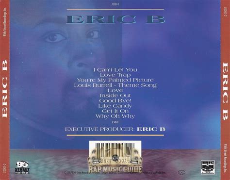 Eric B Eric B Cd Rap Music Guide