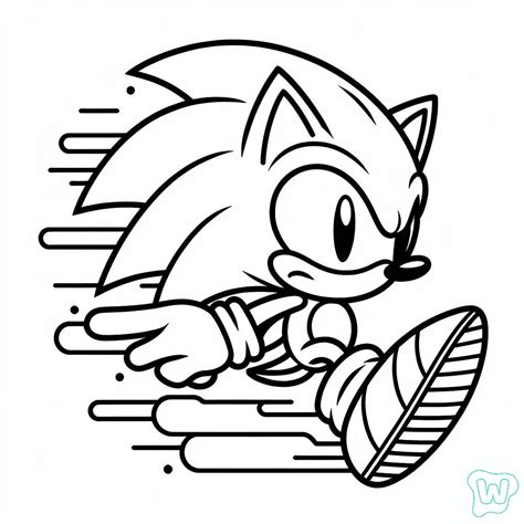 32 Sonic Pagini De Colorat Desene Pdf Imprimabile Gratuite