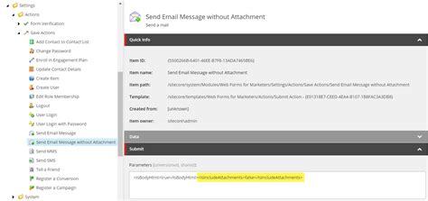 Wffm Is It Possible To Not Include Attachments With One Send Email