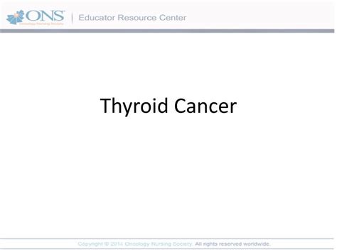 Ppt Thyroid Cancer Powerpoint Presentation Free Download Id 5644549