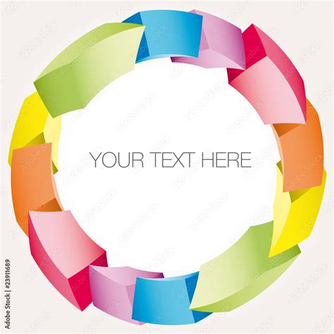 D Composition Of Cubes Vector Illustration Stock Vector Adobe Stock