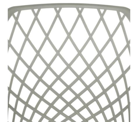 Chaise En Polypropylène Menthe Avec Accoudoirs Et Trous En Forme De