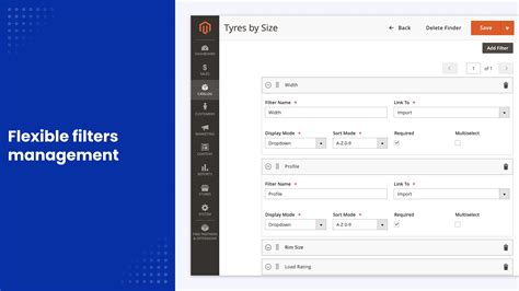 Magento 2 Product Parts Finder