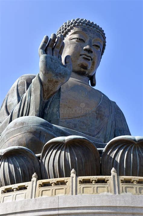 Tian Tan Buddha Or Giant Buddha At Ngong Ping Lantau Island Hong Kong