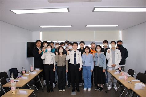 부산 중부소방서 구급대원 ′마음의 소리′ 청취 위한‘커피 브레이크실시