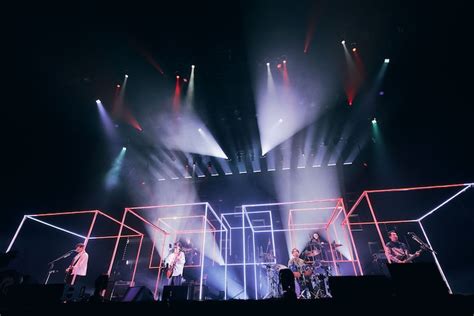 「asian Kung Fu Generation Tour 2022『プラネットフォークス』」横浜アリーナ公演の様子。（撮影：山川哲矢
