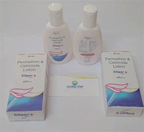 Cliper Finished Product Permethrin And Cetrimide Lotion For Clinical