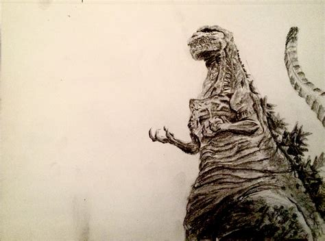 Godzilla Drawing Easy At Getdrawings Free Download