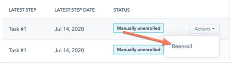 Manage The Contacts Enrolled In Your Sequence