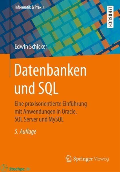 Datenbankprogrammierung Mit C Und Sql