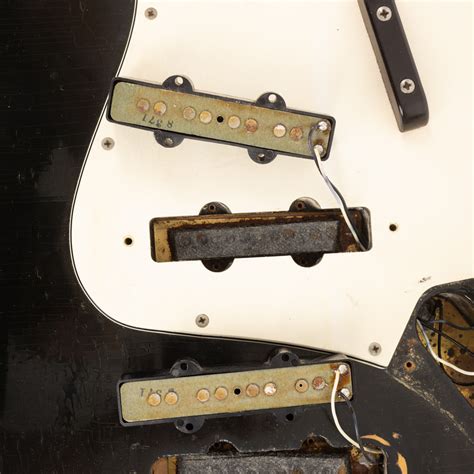 Vintage Fender Jazz Bass Black 1972 Cream City Music
