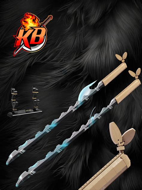 Inosuke Lego Sword Plastic Block Puzzle 838 Pcs Katanablaze