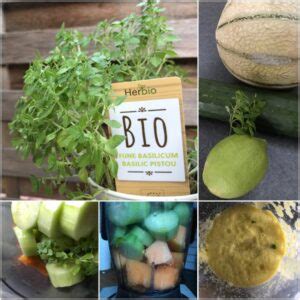 Soupe Froide Melon Concombre Torchons Serviettes