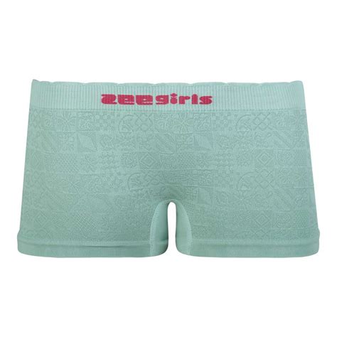 Calcinha Boxer Infantil Jacquard Estampado Sem Costura Nostalgia
