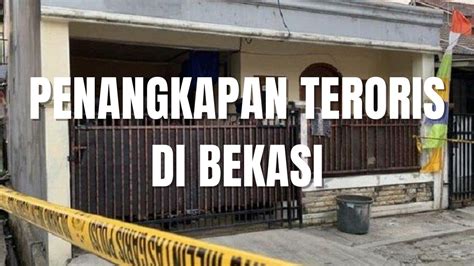 Penangkapan Teroris Di Bekasi Pegawai Pt Kai Pengikut Isis Aktif