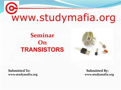 Ece Transistor Pptpptx