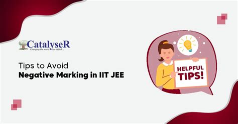 Tips To Avoid Negative Marking In Iit Jee