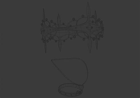 Silver Set Jewelry V6590 3d Model By Nickianimations