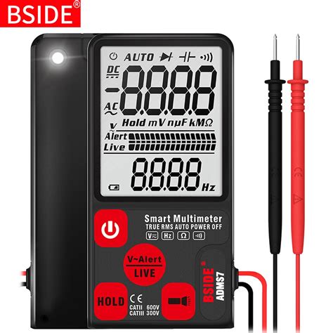 Ультра Портативный Цифровой мультиметр Bside Adms7 S9cl Большой 3 ЖК дисплей 3 он лайн Дисплей