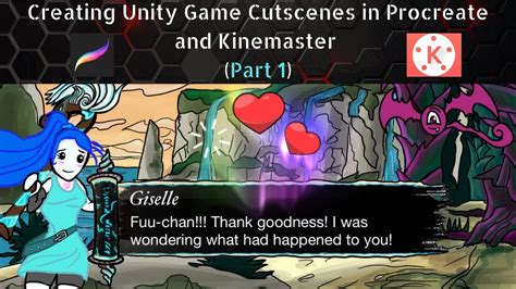 Creating Unity Game Cutscenes In Procreate And Kinemaster Part