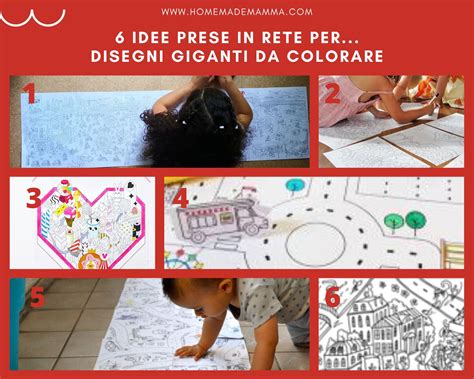 6 Idee Prese In Rete Per Disegni Giganti Da Colorare