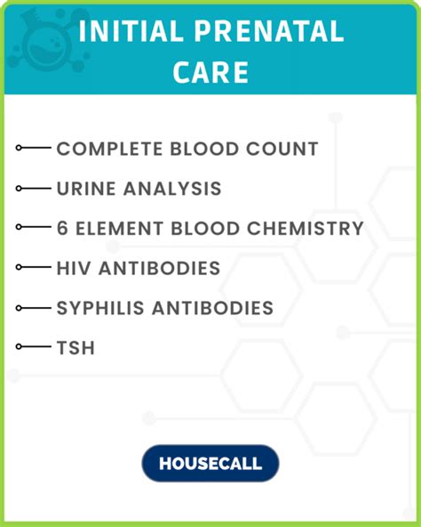 Initial Prenatal Screening Delta Labs