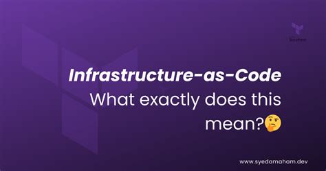 Infrastructure As Code What Exactly Does This Mean 🤔