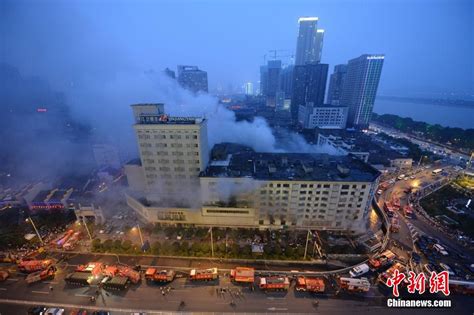 长沙一商品市场发生火灾 大火持续7小时央广网