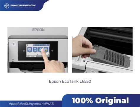 Epson Ecotank L6550 A4 Colour Wi Fi Duplex All In One Printer