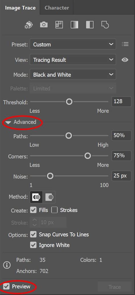 Hathaipat 3 ติ๊กปุ่ม Preview ตรงมุมซ้ายล่าง กดสามเหลี่ยมตรงหน้าคำว่า Advance ให้ขยายลงมา