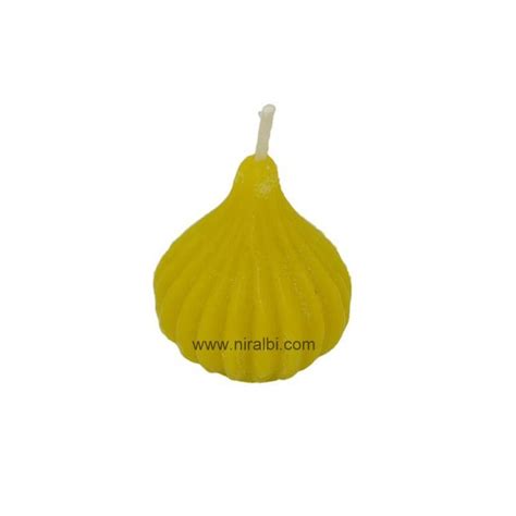 Big Modak Shape Silicone Candle Mould Hby289 Niral Industries