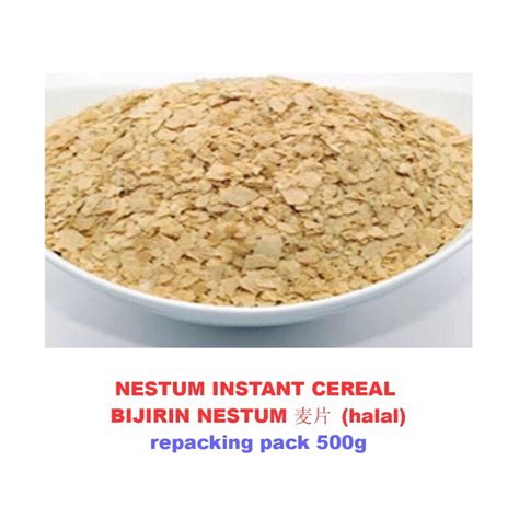 Nestum Instant Cereal Bijirin Nestum 麦片repacking Pack 500g Halal Shopee Malaysia