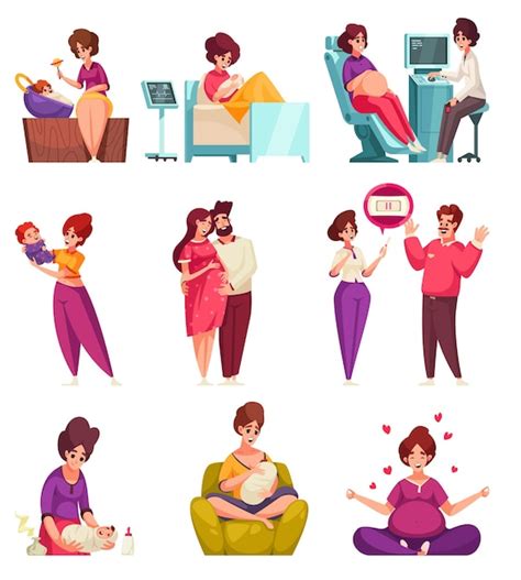 Maternity Vectors And Illustrations For Free Download Freepik