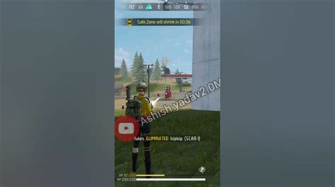 Hend Shot 🎯 Impossible Game Play ️ Freefire Freefiregameplay Youtube