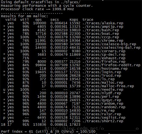 CSAPP Malloc Lab 7 malloclab CSDN博客