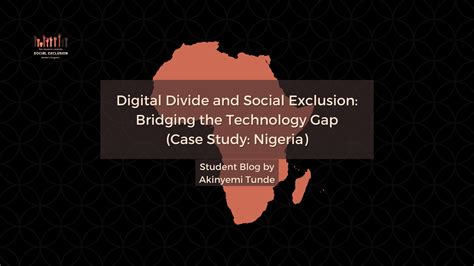 Digital Divide And Social Exclusion Bridging The Technology Gap Case